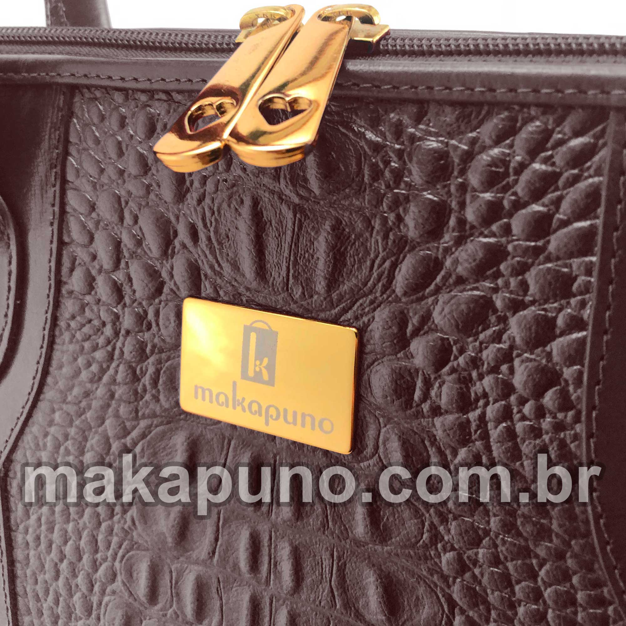 Pasta Executiva Feminina em couro marrom para notebook de 14, 15,6 ou ...